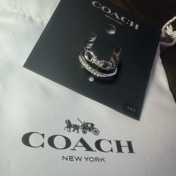 Coach | Jewelry | 2 Coach Rings | Poshmark